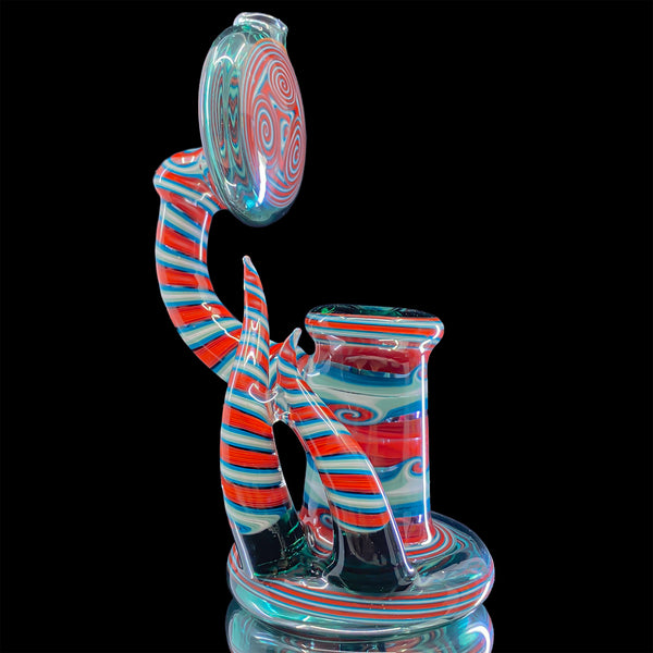 Tristan Linework Bubbler with Recessed Fitting (10mm) - Fuzion Glass ...