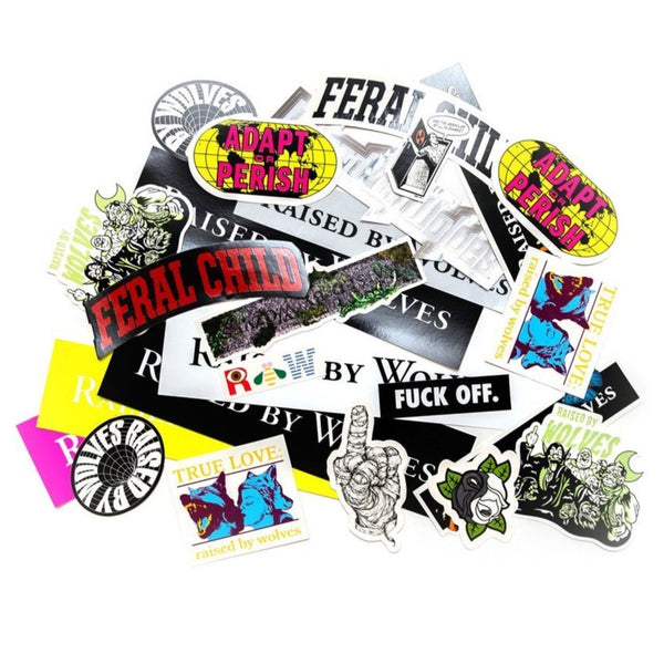 RBW Fall 19 Assorted Sticker Pack (25 Stickers) - Fuzion Glass Gallery