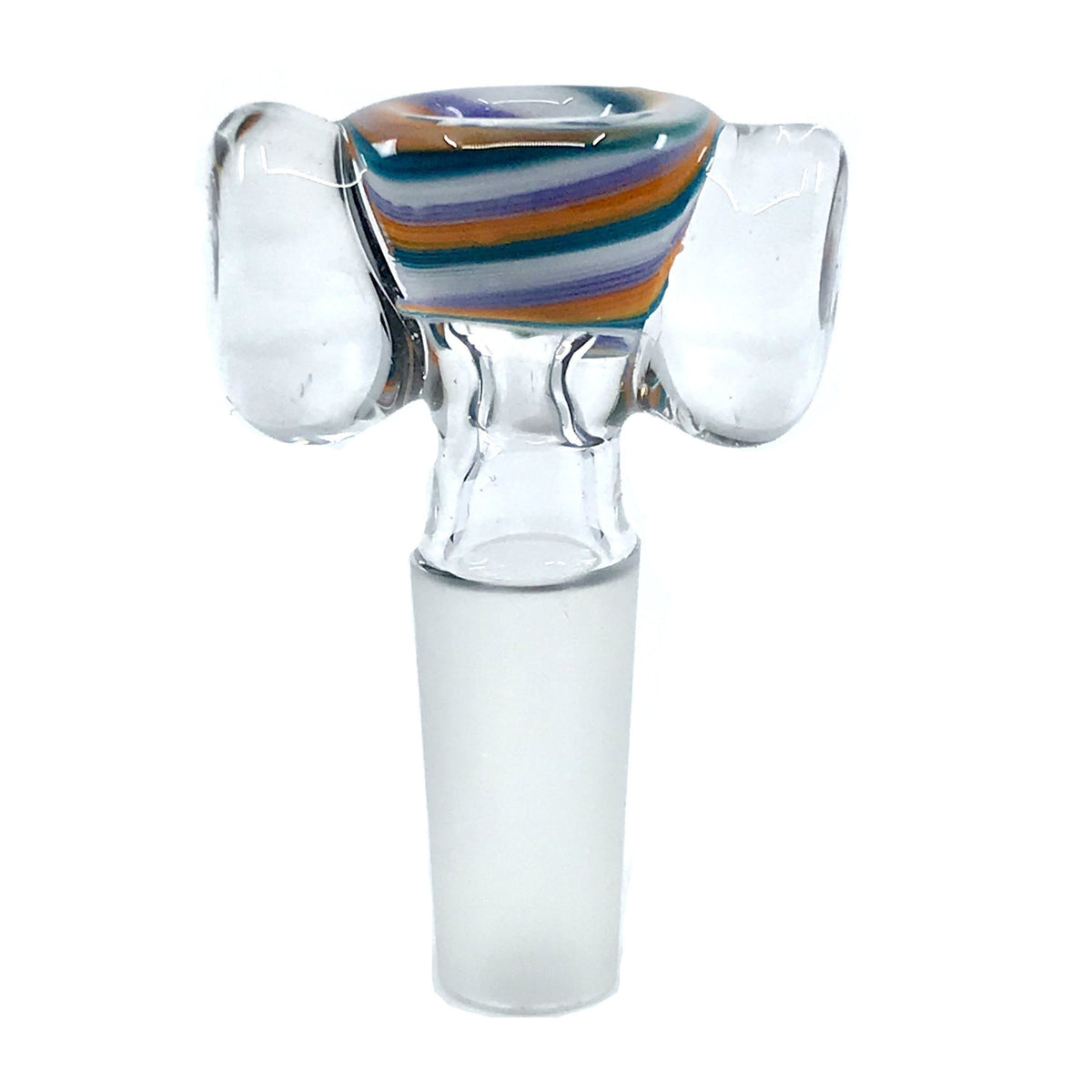 Clint Carpenter Linework Martini Slide 10mm - Fuzion Glass Gallery